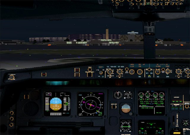 Panel Airbus A340 - FS2002 Aircraft Panels - Avsim.su