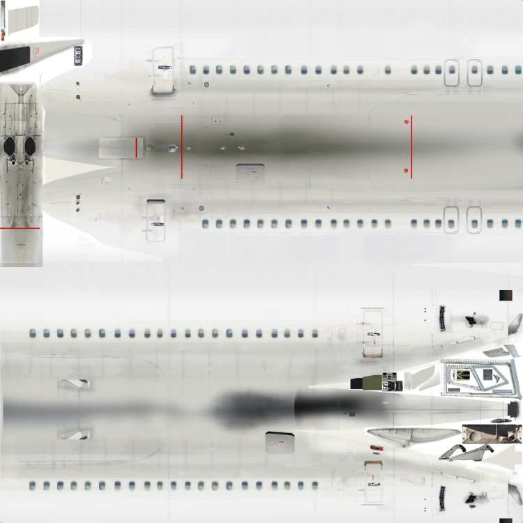 Ariane 737-800 paintkits - FS2004 For Designers - Avsim.su