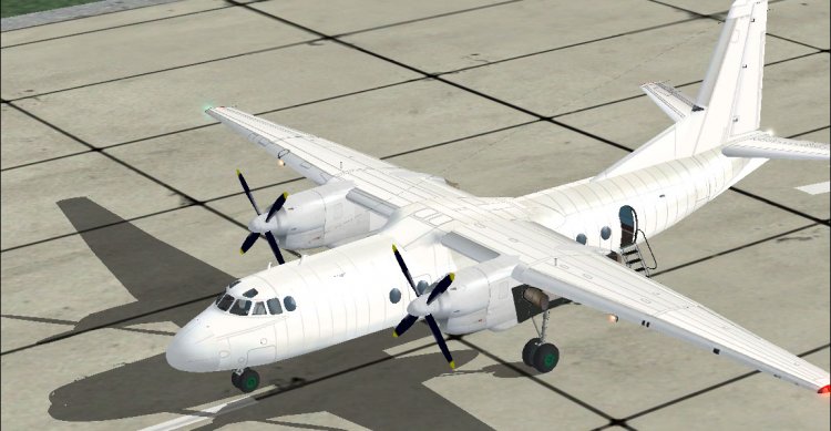 Paint-Kit for An-24RV SamDim - FS2004 Aircraft Liveries and Textures ...