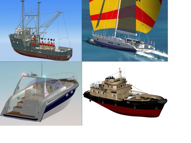 Boats - FS2004 Aircrafts - Avsim.su
