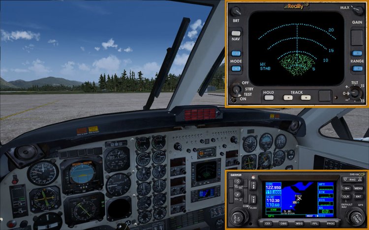 RealityXP & ISG panel mods for Aeroworx X-treme King Air B200 (The ...