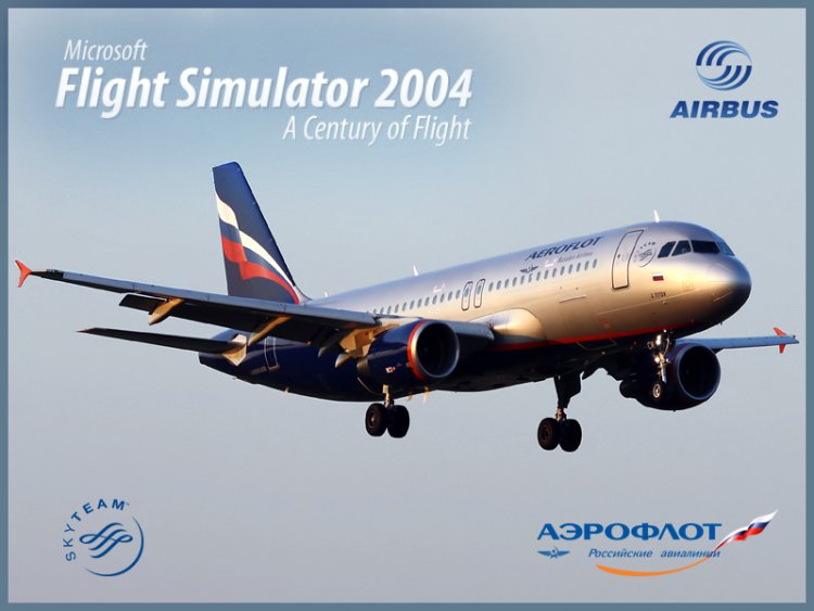 Просмотр ZIP-архива - Заставка для симулятора FS2004 "Aeroflot" - Avsim.su