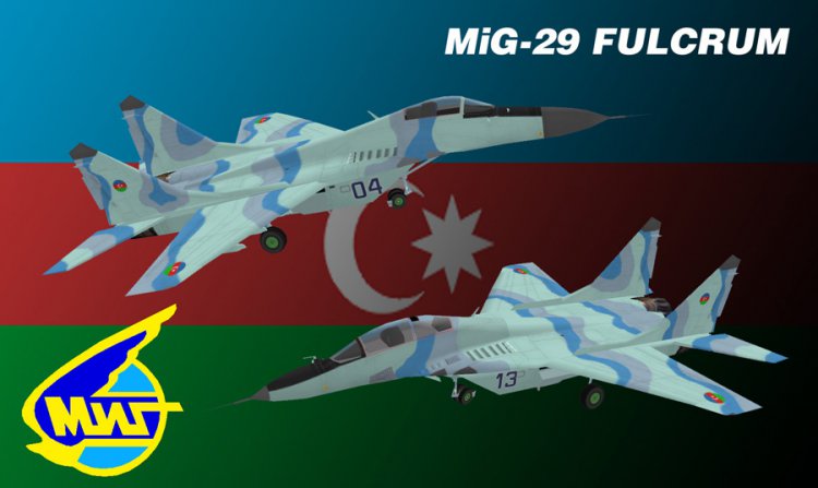 Azerbaijan Air Force MiG-29 Fulcrum - FS2004 AI Traffic Aircrafts ...