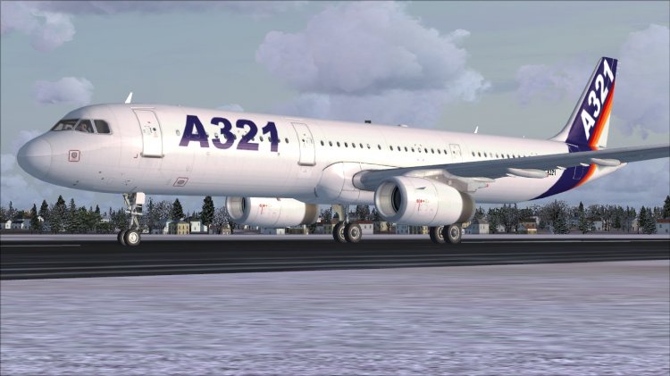 Texture for default A321 - FSX Aircraft Liveries and Textures - Avsim.su