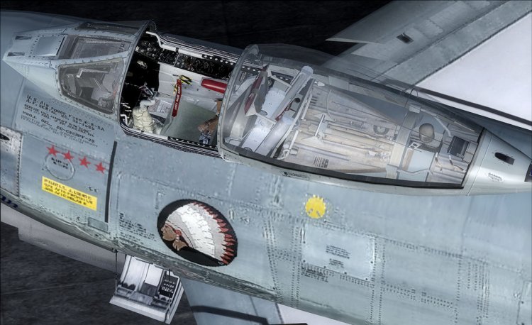 North American F-86E Sabre - FSX Aircrafts - Avsim.su