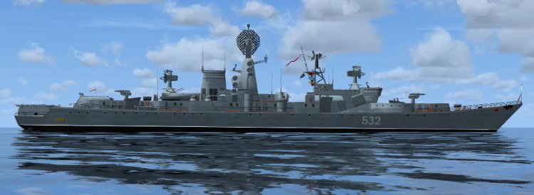 AI big antisubmarine the ships of the project 1134B - FSX AI Traffic ...