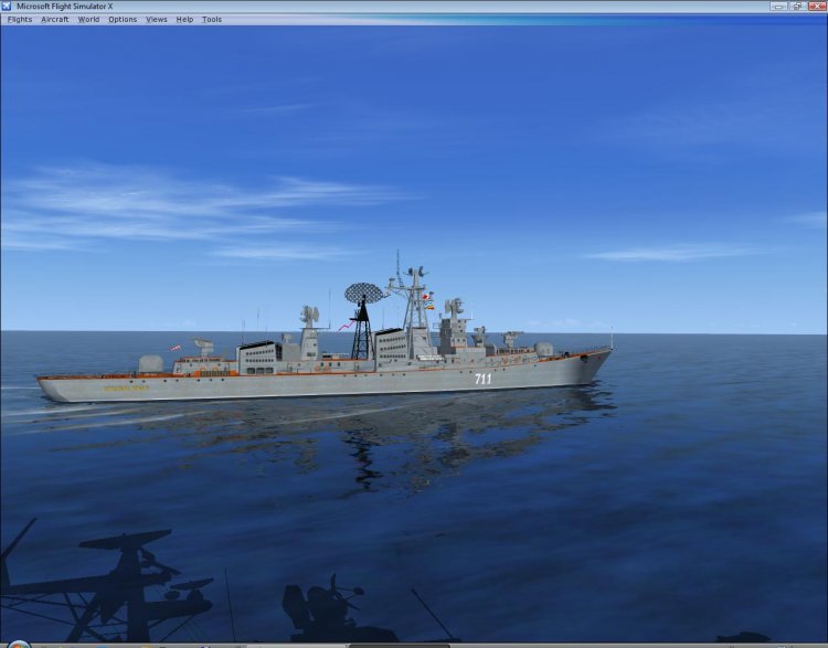 AI big antisubmarine the ships of the project 61 - FSX AI Traffic ...